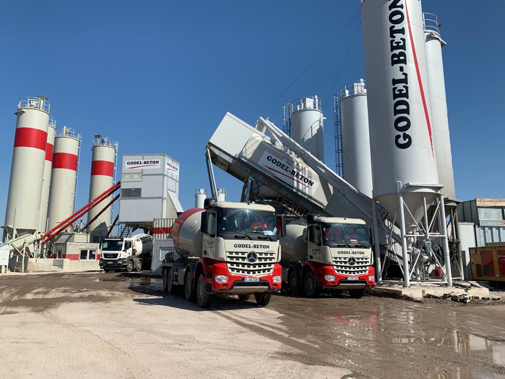 Terminal 3, Frankfurter Flughafen – Godel-Beton