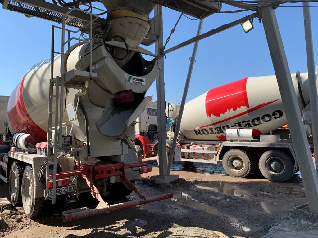 Terminal 3, Frankfurter Flughafen – Godel-Beton